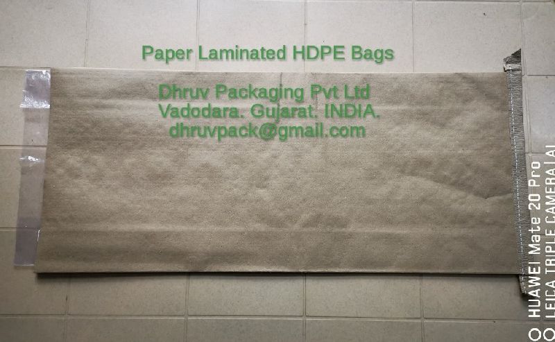Paper Laminated Plain Hdpe Bags Manufacturers and Suppliers from Vadodara
