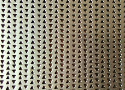 Triangle Hole Perforated Sheets Exporter Supplier in Delhi India