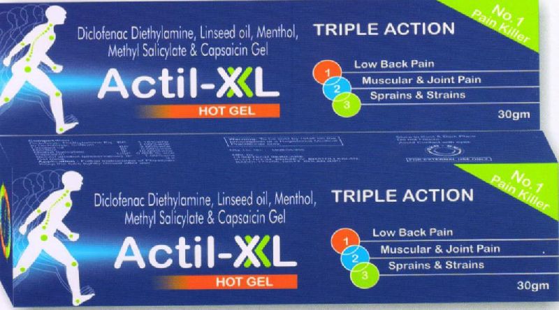 ACTIL XL HOT GEL 30GM Exporter,ACTIL XL HOT GEL 30GM Supplier from ...