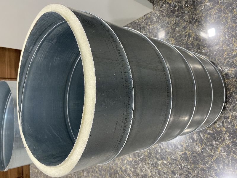 Insulated Spiral Ductwork Rigid Air Duct BDEK SPIRAL FLAKT WOODS