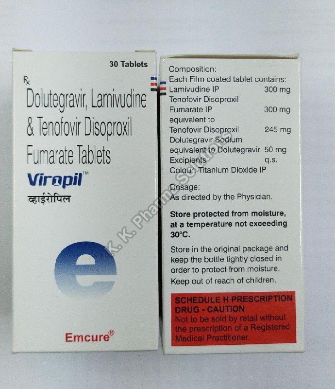 Viropil Tablets Exporter,Viropil Tablets Supplier from Mumbai India