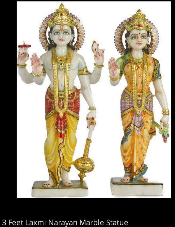 Marble Laxmi Narayan Statue Manufacturer Supplier in Jaipur India