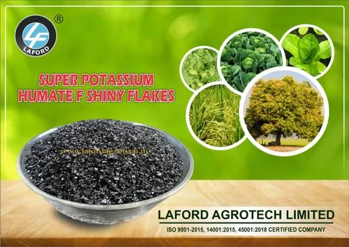 Super Potassium Humate Fulvate Shiny Flakes Manufacturer Supplier from ...