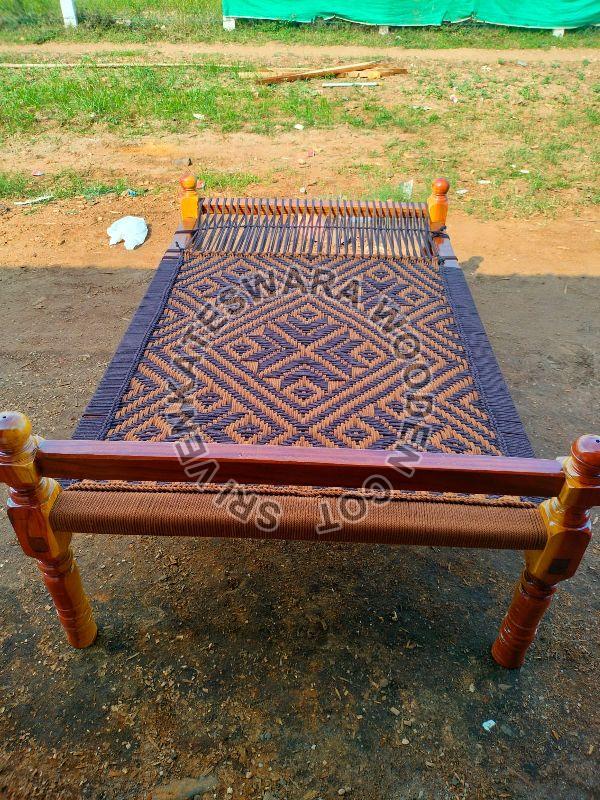 Traditional Wooden Cot