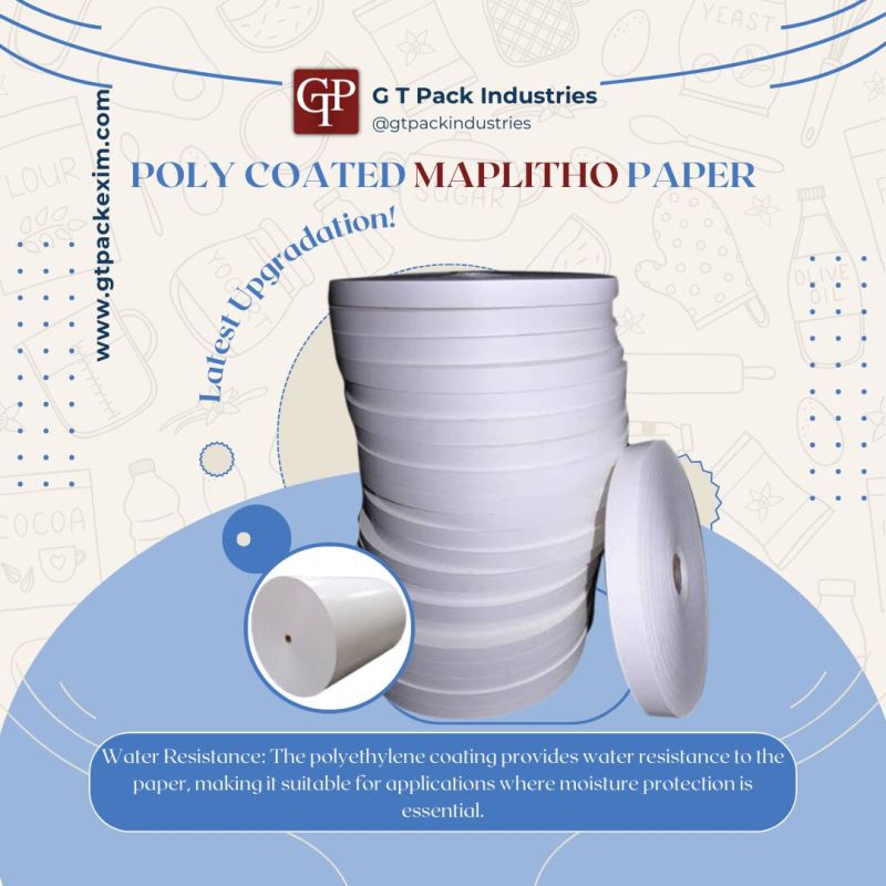 Poly Coated Paper Manufacturer, Distributors and Supplier - G T Pack ...