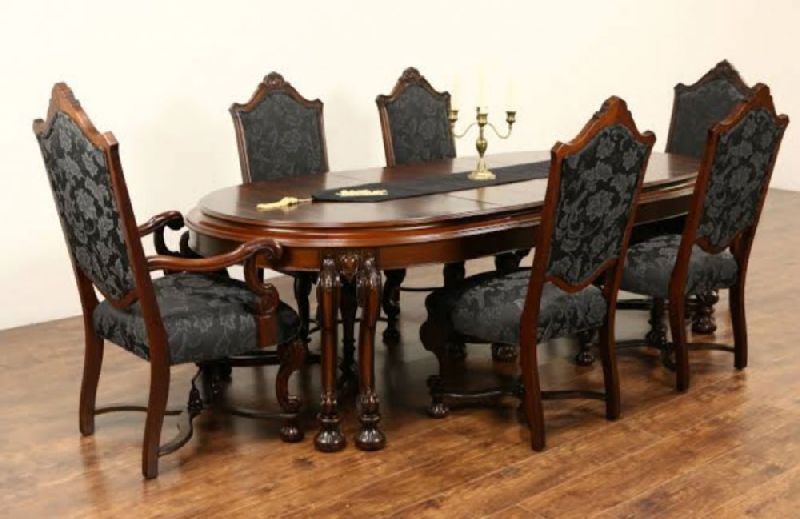 Stylish Oval Dining Table Set Manufacturer Supplier in Delhi India