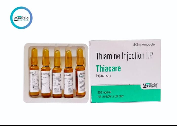 Thiacare Thiamine Nitrate Injection in Mumbai India