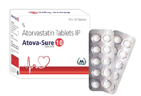 Atorvastatin 10mg Tablets Exporter Supplier from Delhi India