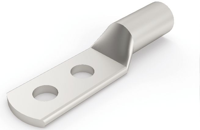 Long Barrel Two Hole Cable Lugs Manufacturer Exporter from Jamnagar India