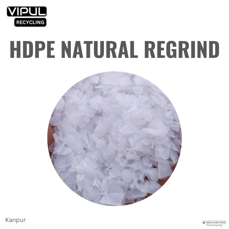 Hdpe Natural Regrind Manufacturer Supplier from Kanpur India