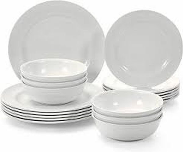 12 Pieces Plain Ceramic Dinner Set Manufacturer Supplier from ...