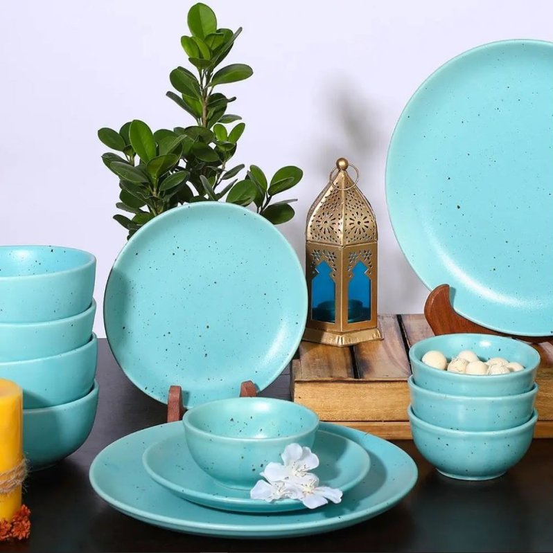 Plain Ceramic Dinner Set Of 19 Pieces Manufacturer Supplier from ...