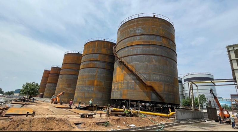 1000kl Etp Storage Tank - Manufacturer Exporter Supplier from Kheda India
