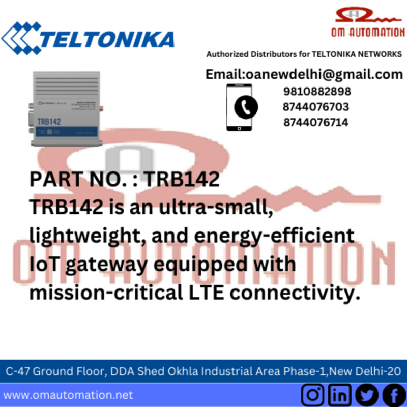 TELTONIKA TRB142- 4G/LTE RS232 MODBUS GATEWAY Exporter Supplier from ...