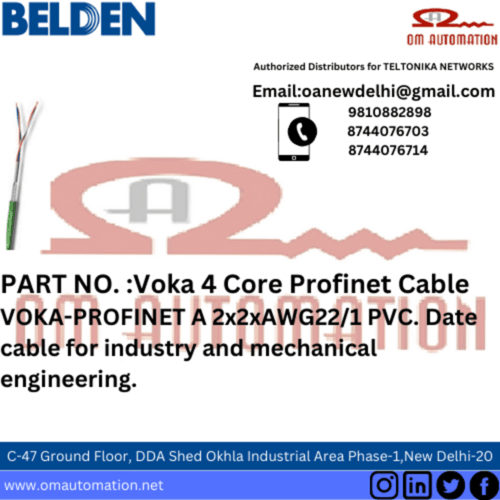 Voka Profinet Cable Exporter,Voka Profinet Cable Supplier from Delhi India