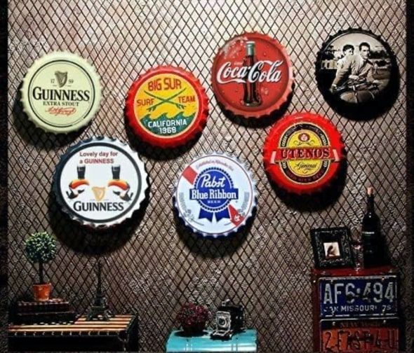 Decorative Wall Hanging Bottle Caps Manufacturer, Supplier from Moradabad