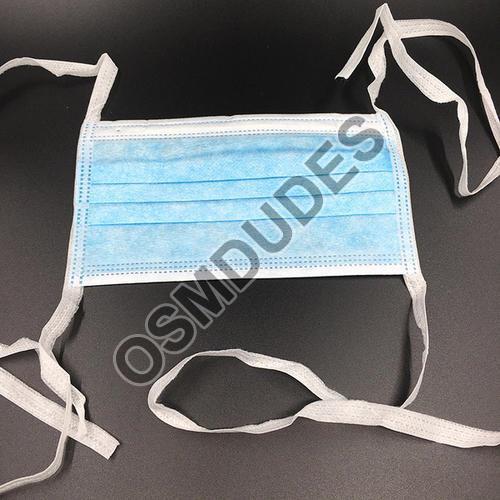 DISPOSABLE 3PLY TIE EARLOOP FACE MASK Manufacturer, Exporter from Mumbai