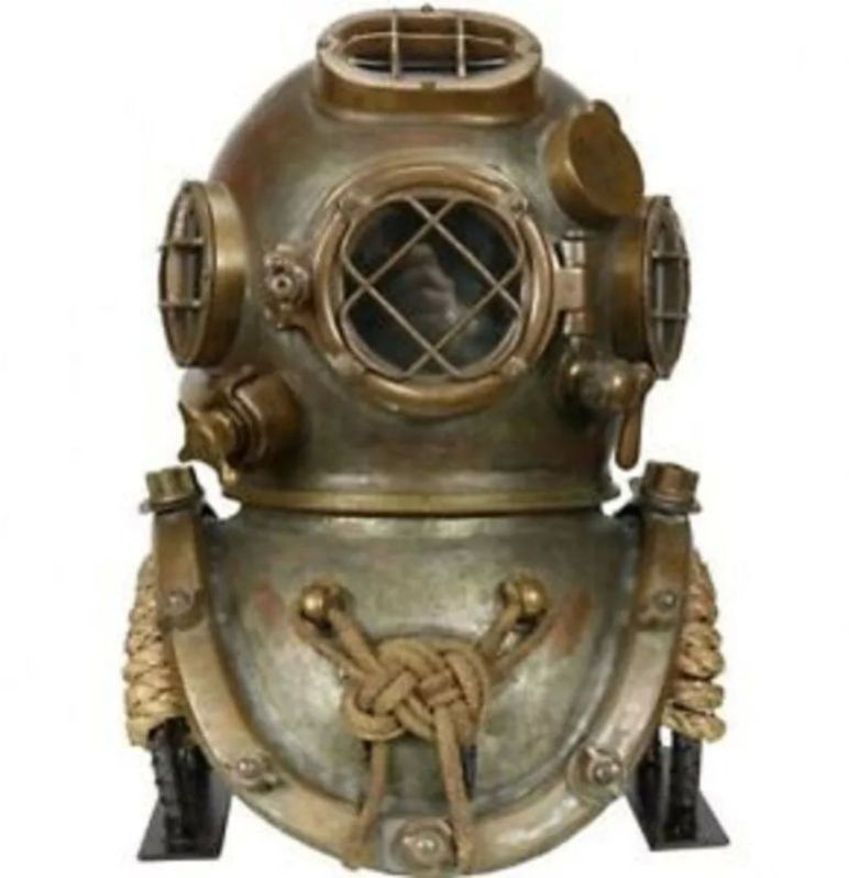 U.S Navy Mark V Deep Sea Antique Scuba Diving Helmet Manufacturer ...