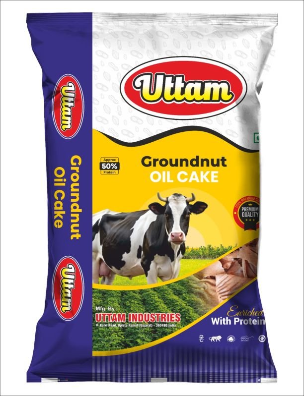 50kg Uttam Groundnut Oil Cake Manufacturer, Supplier from Rajkot