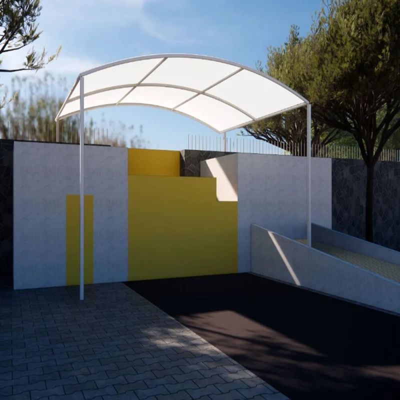 Modular Curved Entrance Tensile Structure Manufacturer, Supplier from Delhi