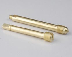 Brass Straight Threaded Extension Rods Manufacturer, Supplier from Jamnagar