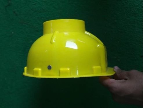 Yellow PVC Industrial Safety Helmet Supplier from Bengaluru