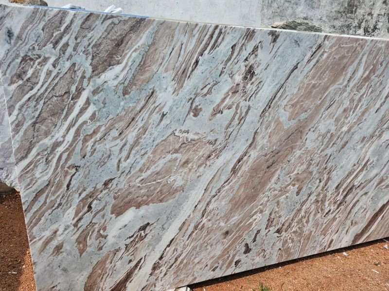 16mm Beige Polished Brown Marble Slab Manufacturer, Supplier from Ajmer