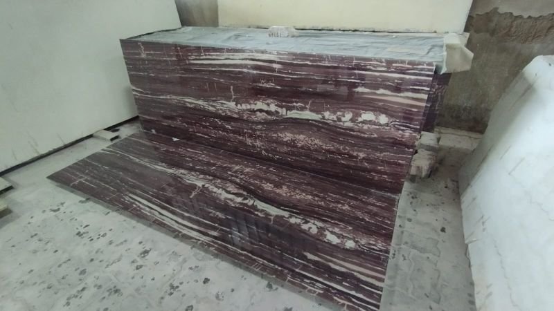 16mm Maroon Rectangular Katni Marble Manufacturer, Supplier from Ajmer