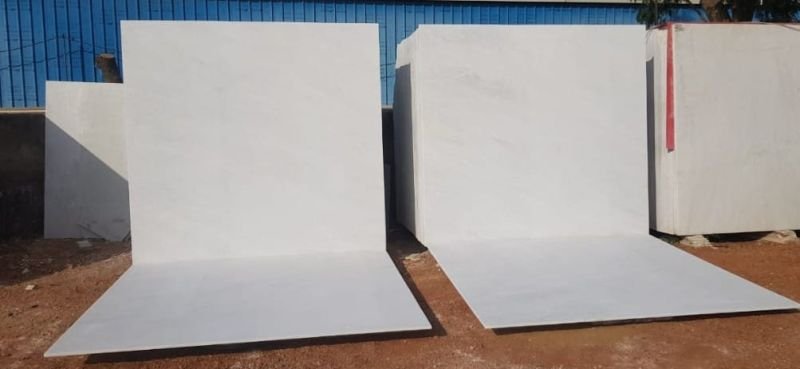 17mm Unpolished Super White Morwad Marble Manufacturer, Supplier from Ajmer