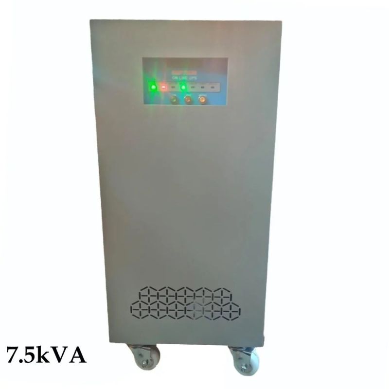 Keptron Electronics Delhi - 7.5kVA Single Phase Industrial Online UPS Manufacturer and Supplier