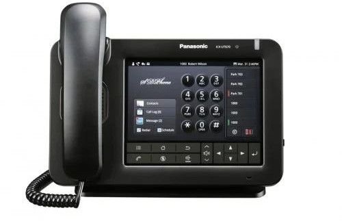 Black Panasonic KX-UT670 Landline Phone Supplier from Delhi