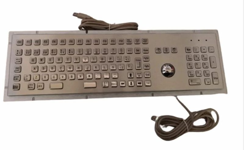 Sts Stainless Steel Ip65 Track Ball Keyboard Exporter, Supplier from ...