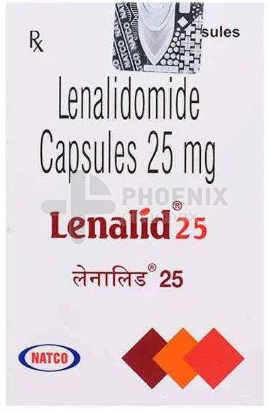 Lenalid 25mg Lenalidomide Capsule Exporters and Suppliers from Mumbai
