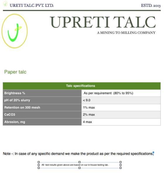 Upreti Talc Pvt. Ltd. in Haldwani, Nainital, Uttarakhand - Soap Stone ...