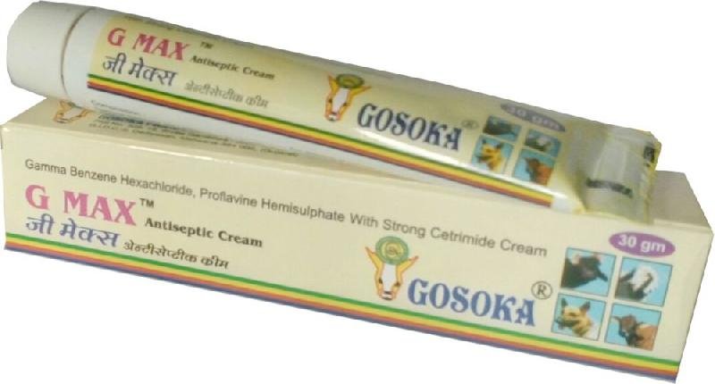 G Max Antiseptic Cream Manufacturer Exporter Supplier from Mahesana India
