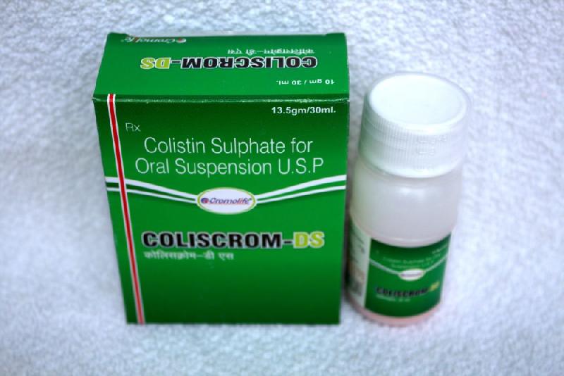 Colistine Sulphate (Coliscrom DS Dry Syp.) Exporter Supplier in ...
