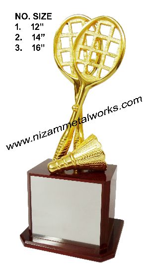 Badminton Trophies,Badminton Trophy Exporters,Badminton Awards ...
