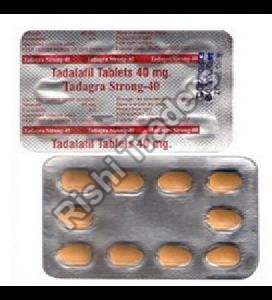 Rishi Traders - Tadagra Strong-40 Tablets Exporter and Supplier from Mumbai