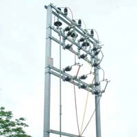 Double Pole Structure Manufacturer Supplier in Ahmedabad India